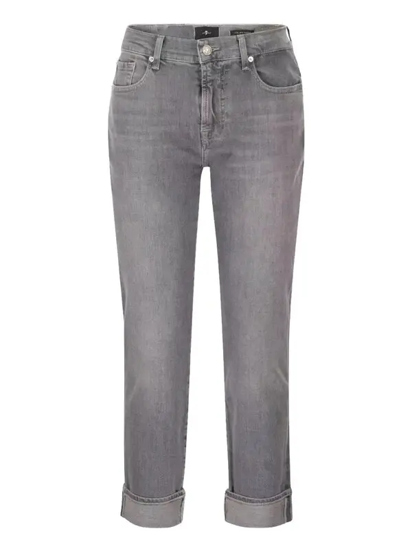 7 For All Mankind Five-pocket Jeans - Grey
