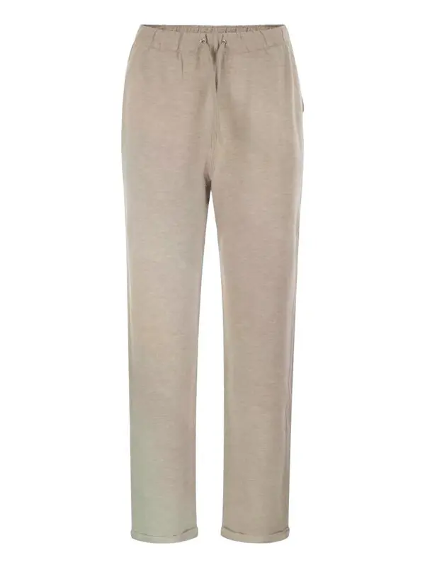 Majestic Filatures Drawstring-waist Trousers - Neutrals