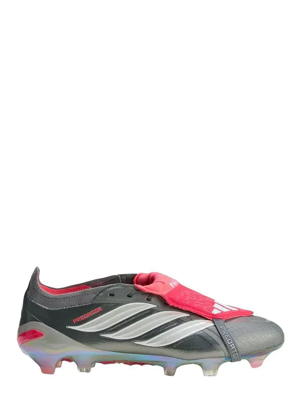 Adidas Predator Elite Foldover Tongue Fg Finishers - Iron Metallic/cloud White/lucid Red