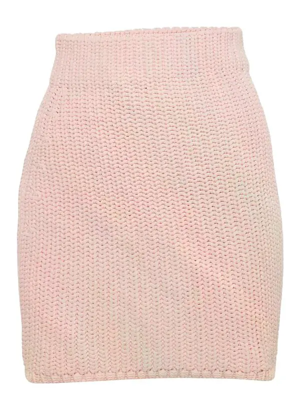 Loewe Crochet Mini Skirt - Pink