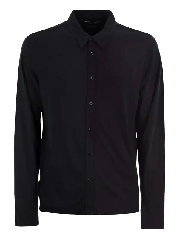 Majestic Filatures Long-sleeved Shirt - Blue