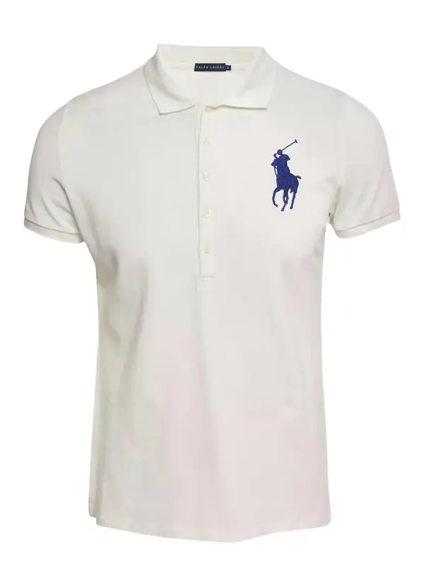Polo Ralph Lauren Logo-embroidered Polo Shirt - White
