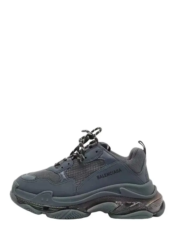 Balenciaga Triple S Clear Sole Sneakers - Grey