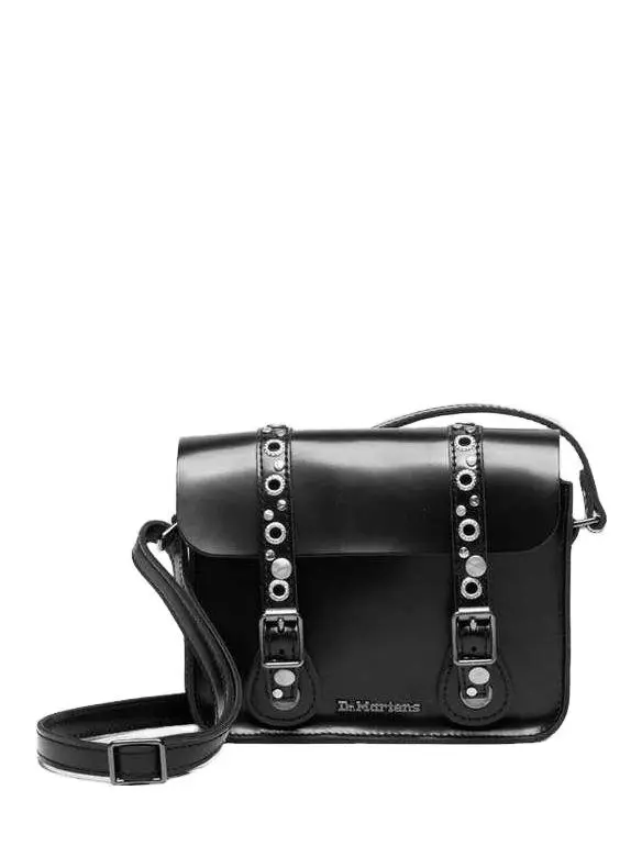 Dr. Martens Studded Leather Satchel - Black