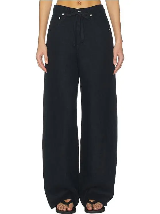 Citizens Of Humanity Brynn Drawstring Trouser - True Navy