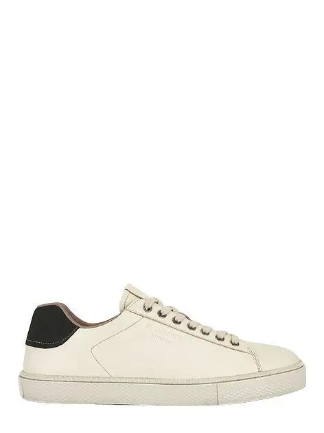 ALLSAINTS Tucker Low Top Sneaker - Chalk White & Green