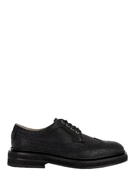 ALLSAINTS Escher Brogue Shoe - Black