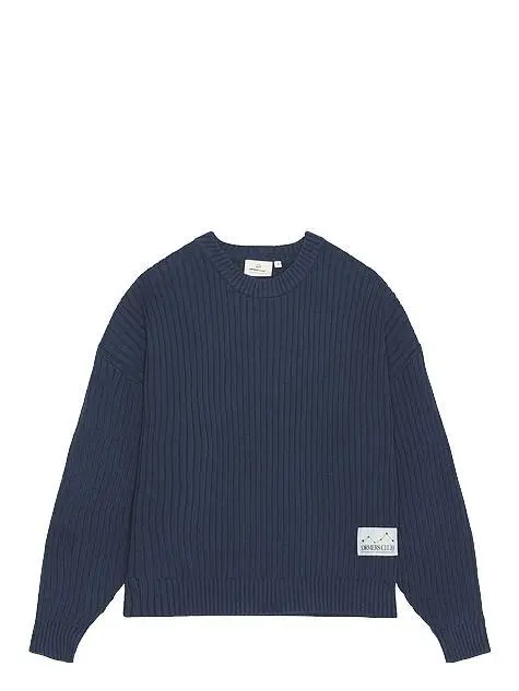 DRMERS CLUB Drmers Ribbed Knit Sweater - Navy