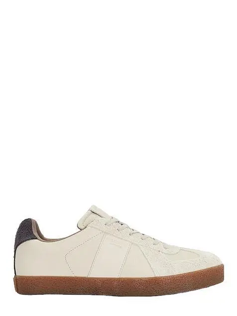 ALLSAINTS Jaimee Low Top - Chalk White & Gum