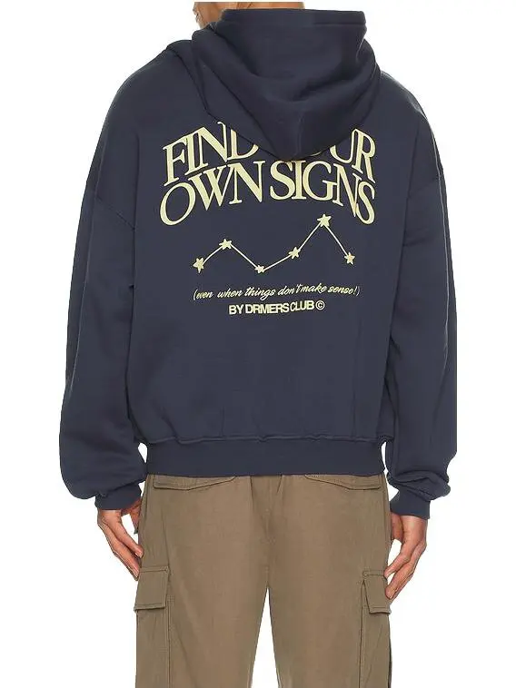DRMERS CLUB Find Your Own Signs Hoodie - Cosmic Navy