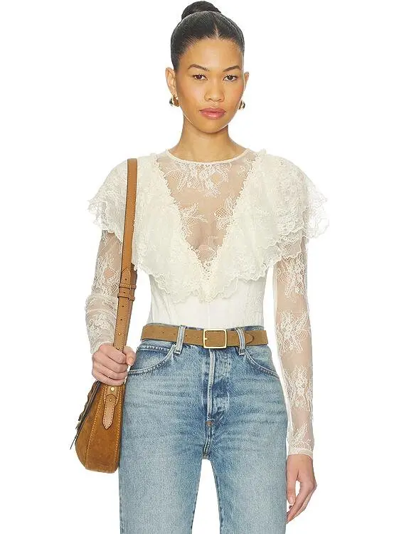 Free People X Sunday Candy Bodysuit - Ivory