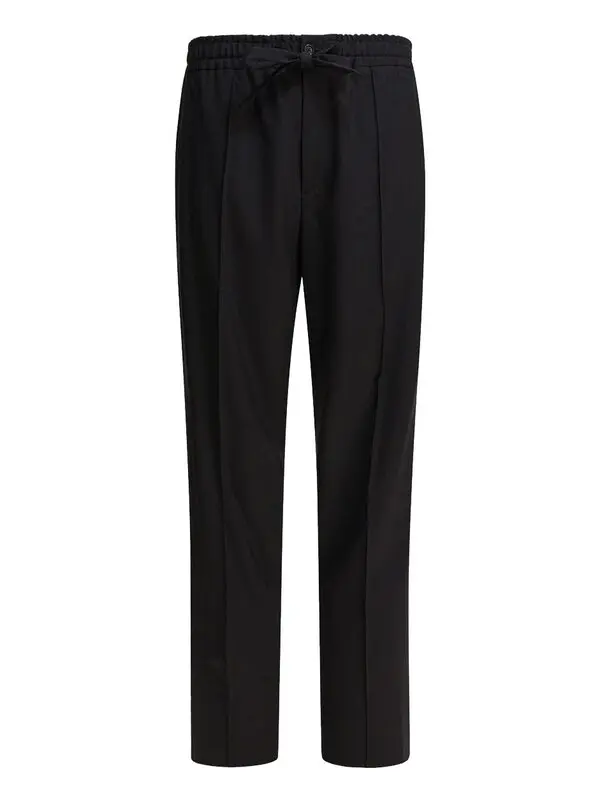 Valentino Garavani Wool Sport Pants - Black