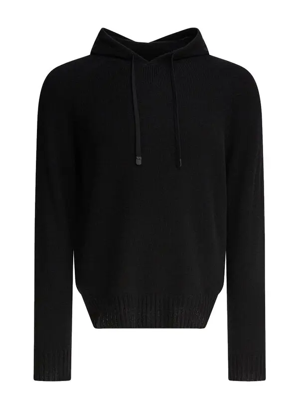 TOM FORD Cashmere Hooded Sweater - Black