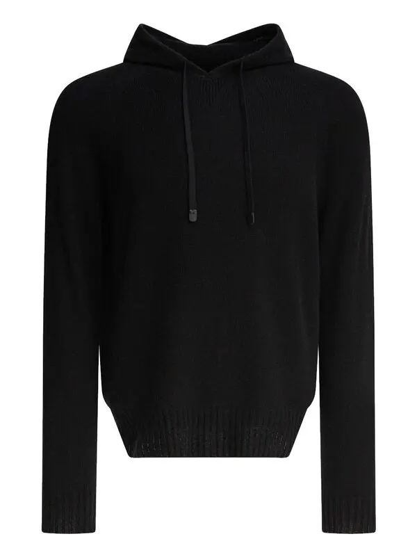 TOM FORD Cashmere Hooded Sweater - Black