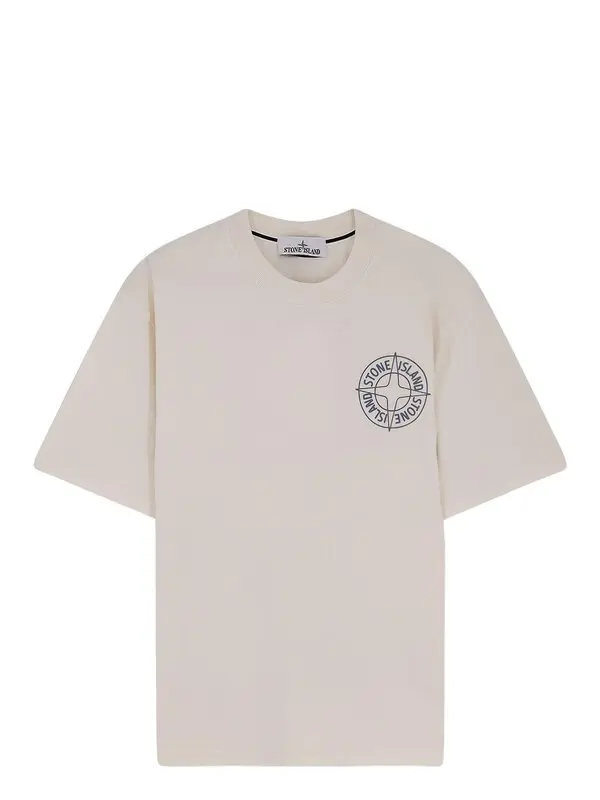 Stone Island Organic Cotton Tshirt - White