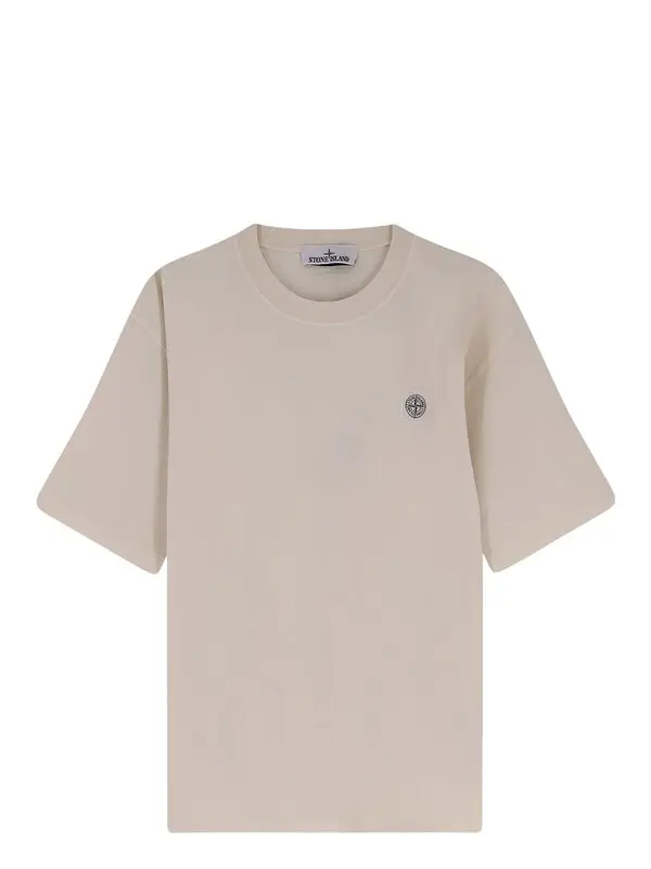 Stone Island Organic Cotton Tshirt - White