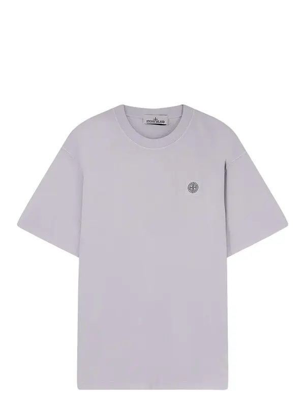 Stone Island Organic Cotton Tshirt - Grey
