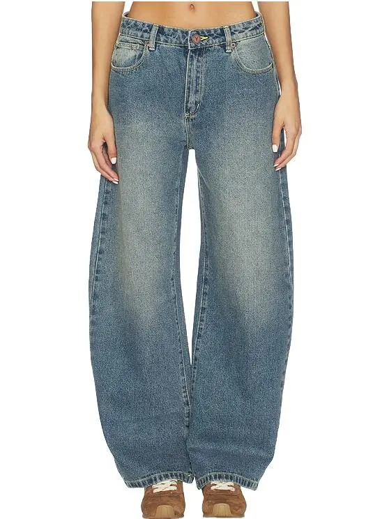 Abrand Denim 95 Barrel Jeans - Blue