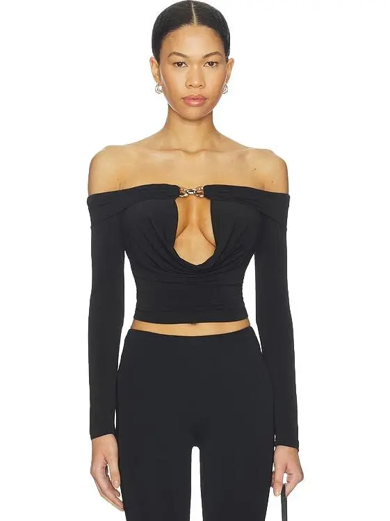 TIGER MIST Jenesis Long Sleeve Top - Black