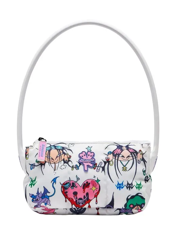 Marc Jacobs Characters Shoulder Bag - White Multi