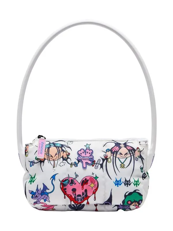 Marc Jacobs Characters Shoulder Bag - White Multi