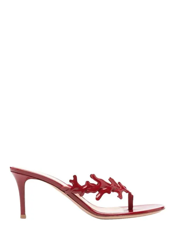 GIANVITO ROSSI Thong Sandals - Red
