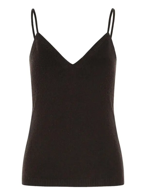 LISA YANG Nala Cashmere Tank Top - Brown