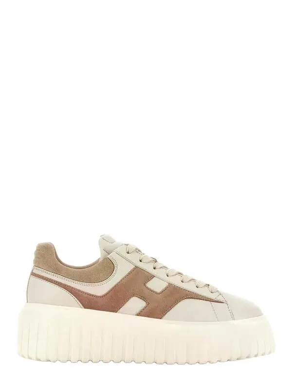 Hogan H-stripes Sneakers - Neutrals