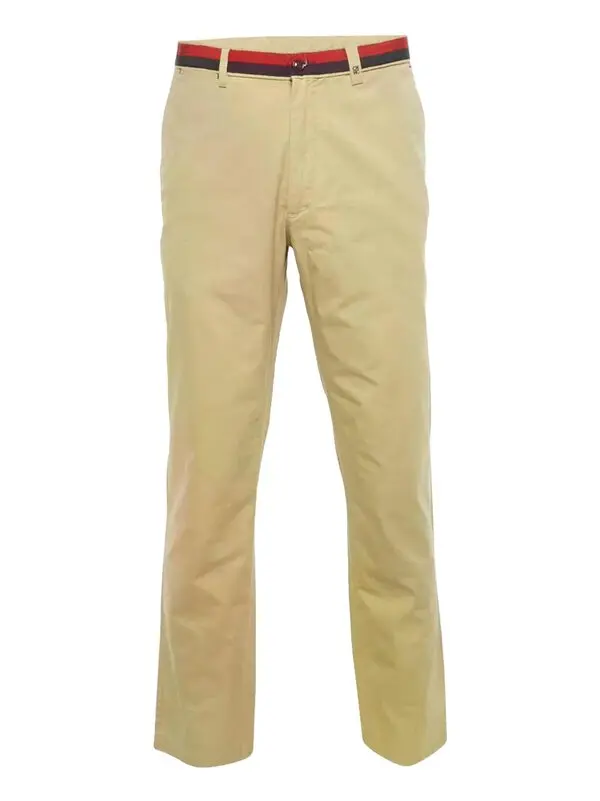 Carolina Herrera Cotton Trousers - Neutrals