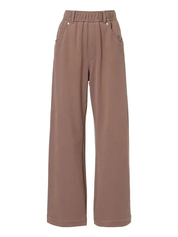 Brunello Cucinelli Cotton Sweatpants - Brown