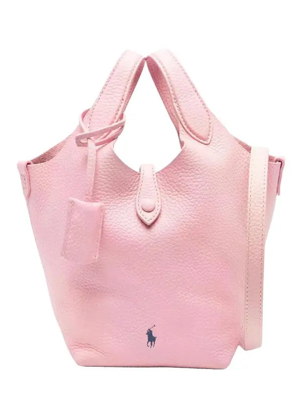 Polo Ralph Lauren Top Handle Charm Tote Bag - Pink