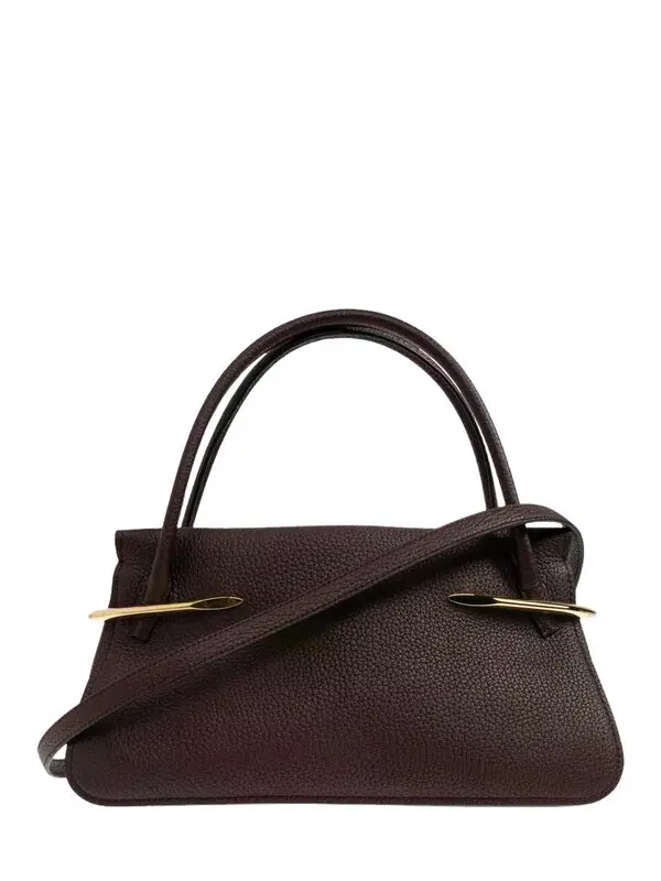 Givenchy Textured Hardware-detail Tote - Brown