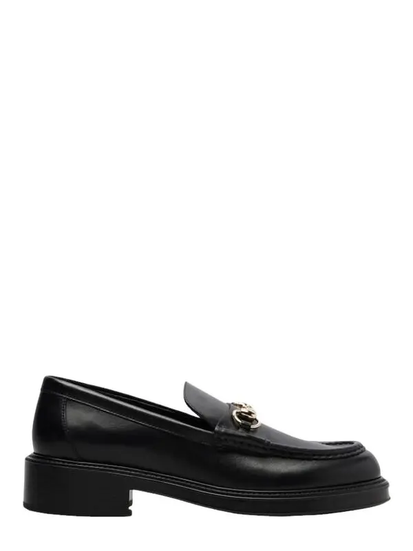 Gucci Horsebit Leather Loafers - Black