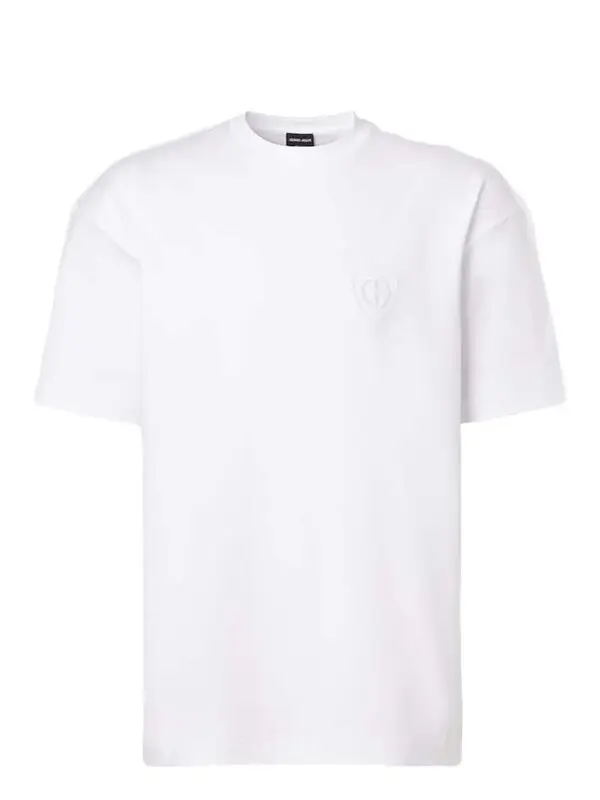Giorgio Armani Cotton Jersey T-shirt - White