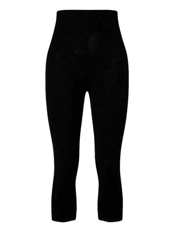 Chloé Knitted Capri Pants - Black