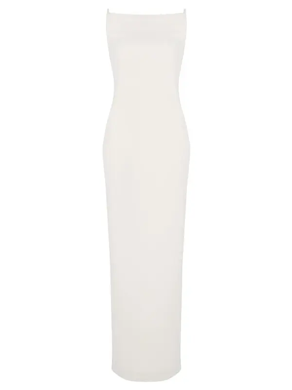 Givenchy Crepe Maxi Dress - Ivory