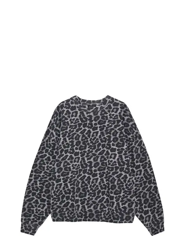 ANINE BING Sweatshirt Miles - Leopard