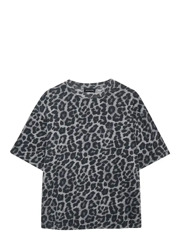 ANINE BING T-shirt Cohen - Leopard