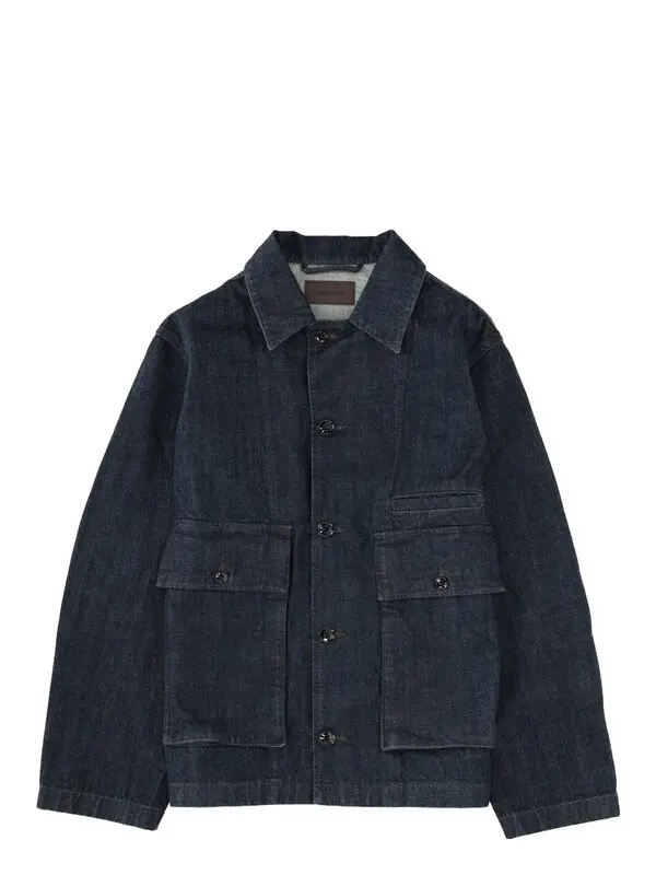 LEMAIRE Jacket With Pockets - Navy