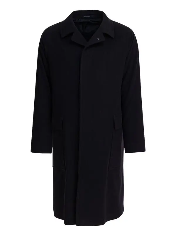 Tagliatore Long Coat - Blue
