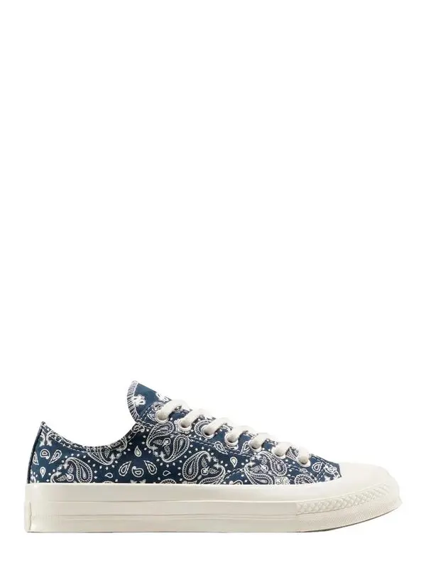 CONVERSE Chuck 70 Low Paisley - Navy Blue/white/egret