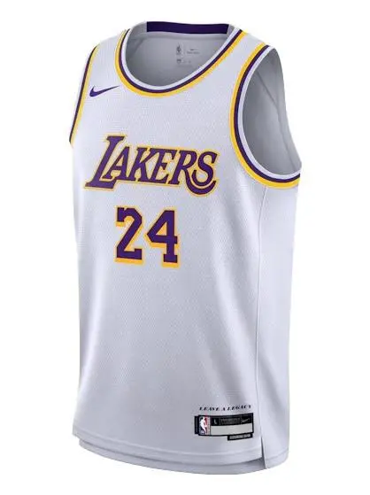Nike Los Angeles Lakers Drifit Adv Authentic Jersey - White