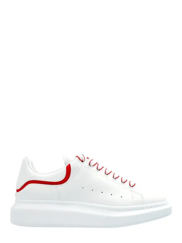 Alexander McQueen Oversized Sneakers - White/red