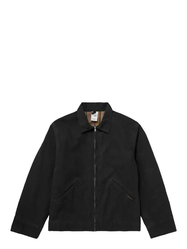 Nudie Jeans Cotton-canvas Blake Jacket - Black