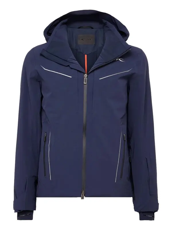 Kjus Formula Padded Hooded Ski Jacket - Blue