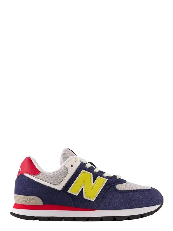 NEW BALANCE 574 - Natural Indigo/honeycomb/team Red