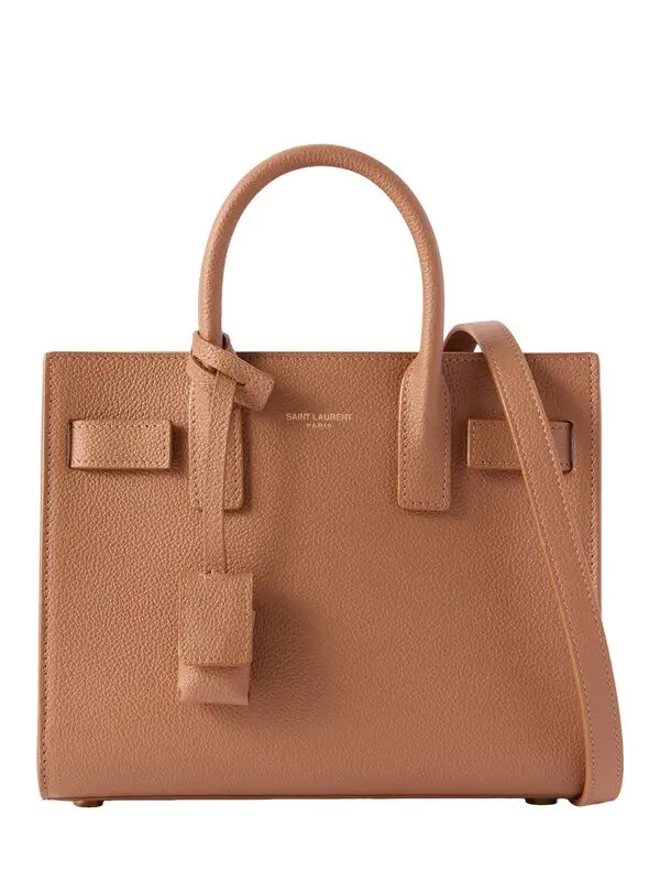 Saint Laurent Sac De Jour Nano Tote - Brown