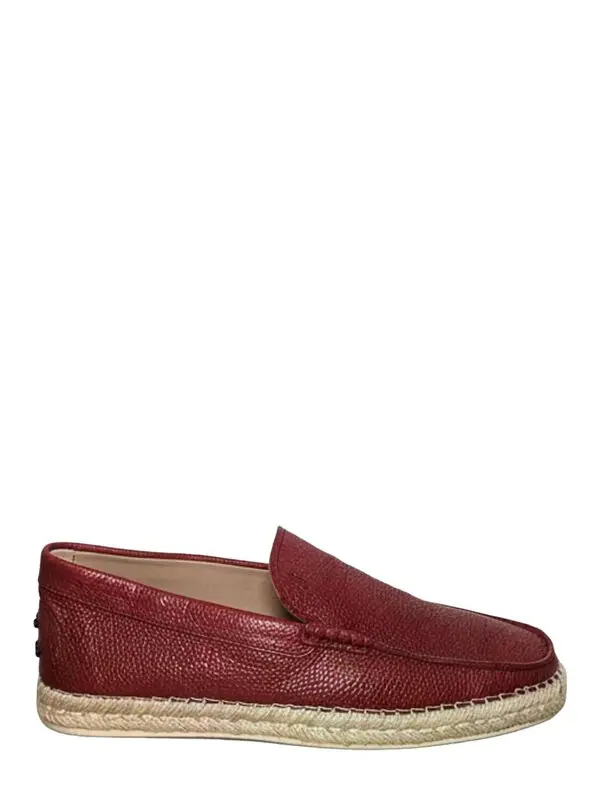 TOD'S Espadrille Loafers - Red