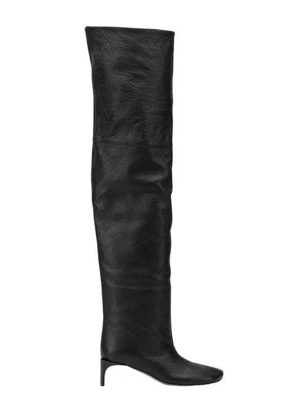 Sportmax 45mm Over-the-knee Boots - Black