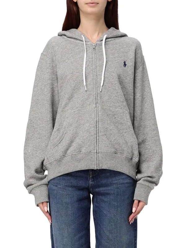 Polo Ralph Lauren Full Zip Hoodie - Grey